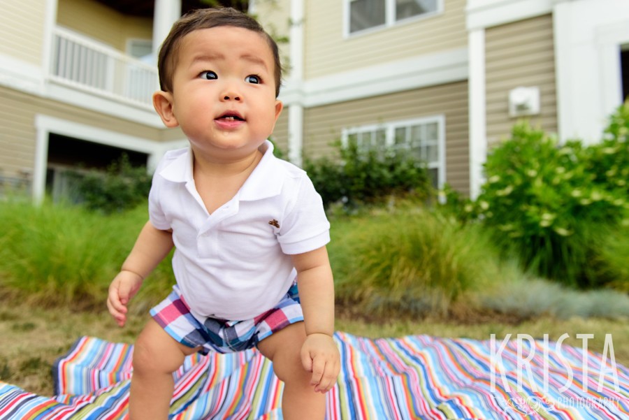 Baby Matty - One Year Portraits - Krista Photography Blog